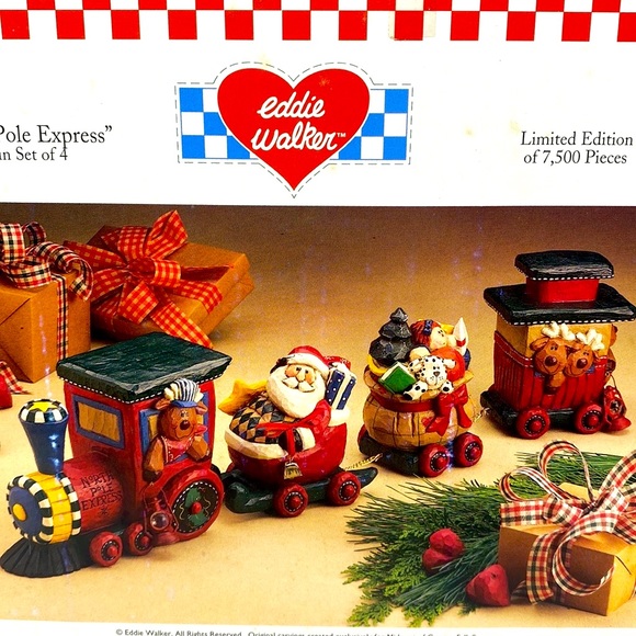 Midwest Of Cannon Falls | Holiday | 997 Limited Edition Eddie Walker North Pole Express Train ...